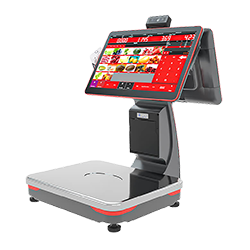 TS6X Touch PC Scale – Cash Register & Receipt Printing POS Scale
